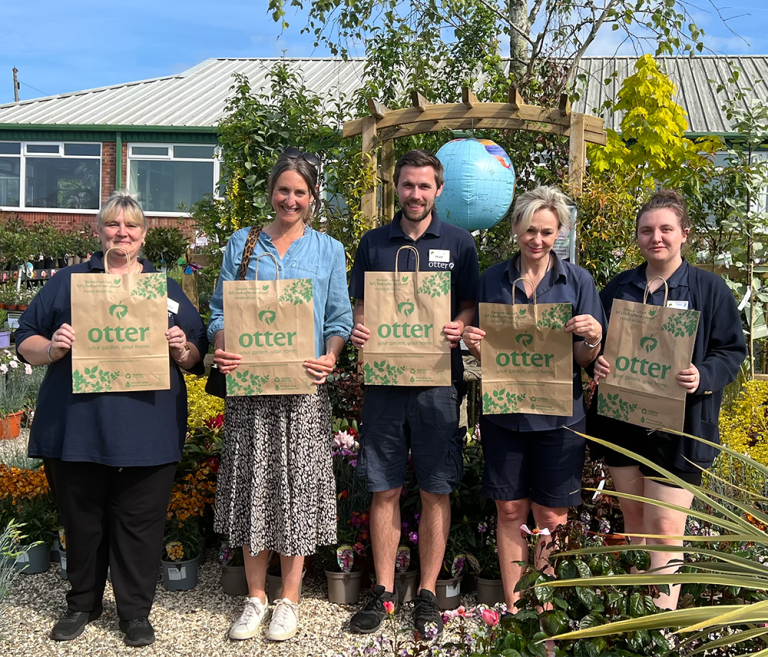 Catching up with Devon Environment Foundation - Otter Garden Centres