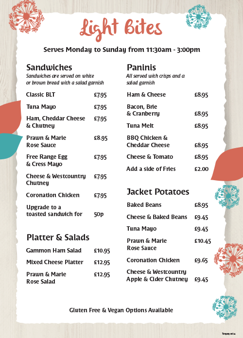 Coffee Shops - Otter Garden Centres