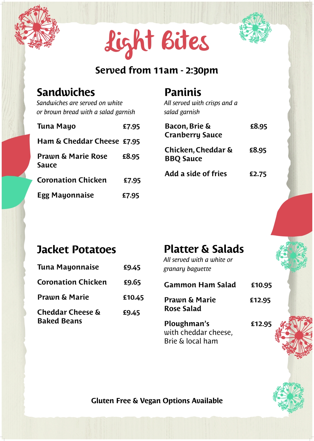 Coffee Shops - Otter Garden Centres